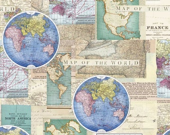 Austrailia Fabric Map of Australia by Ekaterinap Australian Animals and ...