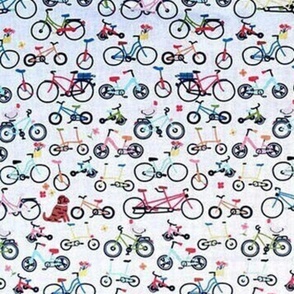 Bicycle Fabric - Etsy