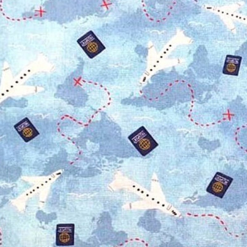 Airplane Fabric - Etsy