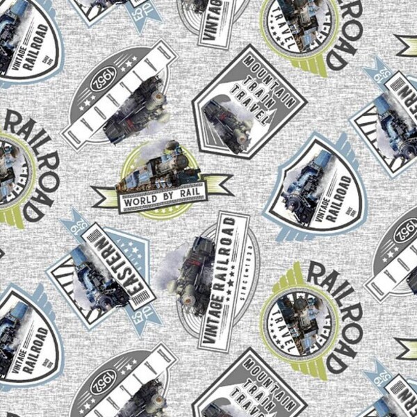 Train Fabric - Etsy