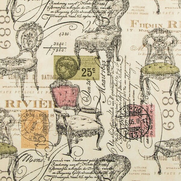 French Fabric - Etsy