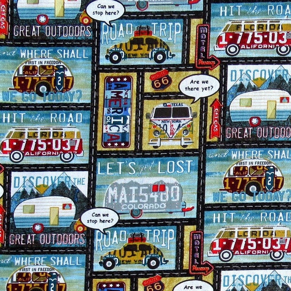 Travel Fabric - Etsy