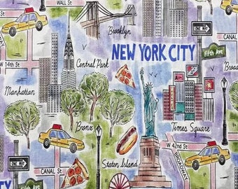 New York Fabric - Etsy