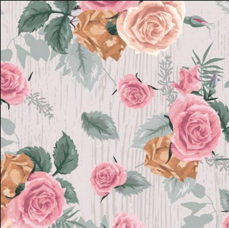 Western Roses Fabric: Barnwood Backdrop, Cowgirls, Horse Ranch, Country ...