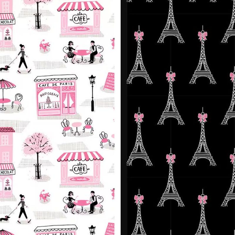 Paris Fabric - Etsy