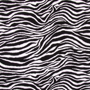 Zebra Print Fabric Africa Safari Exotic Animals Zoo 100% Lightweight ...