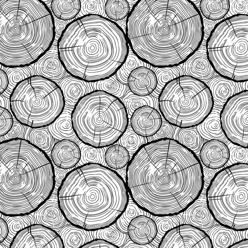 Wood Log Fabric - Etsy