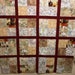 World Map Fabric: Vintage Travel Theme, Compass, Landmarks, 100% ...