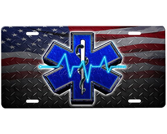 EMS License Plate | Etsy