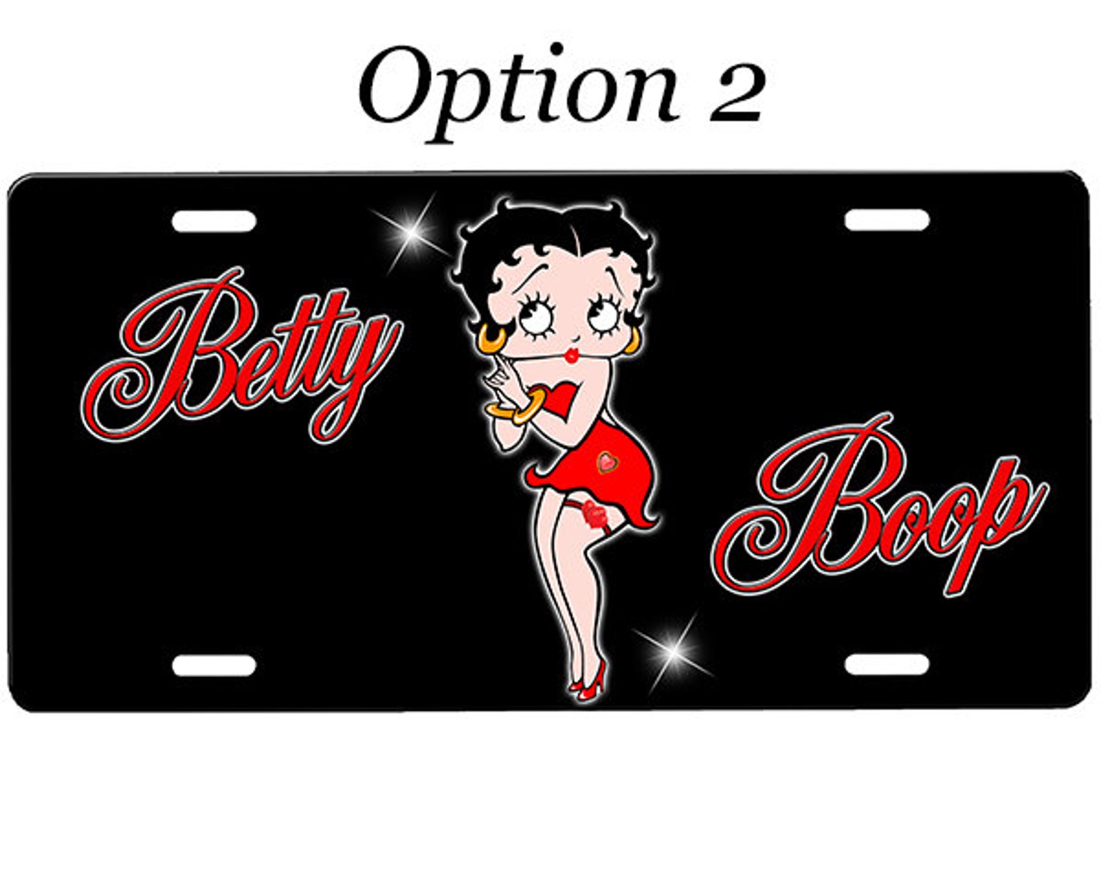 Betty Boop License Plate - Etsy