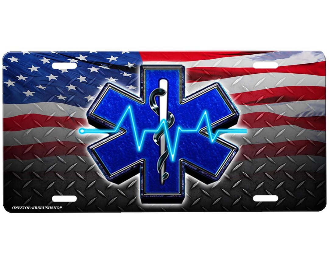 EMS License Plate - Etsy