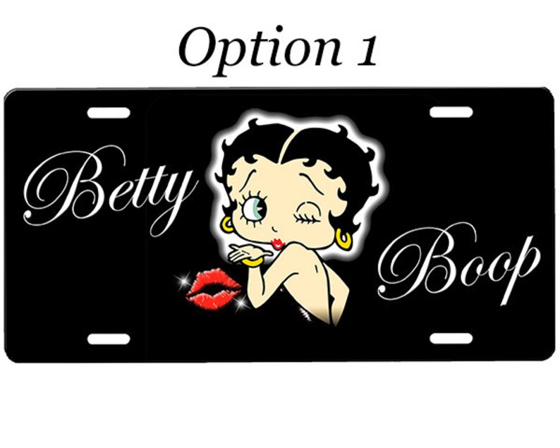 Betty Boop License Plate - Etsy