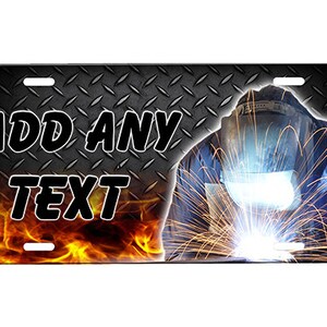 Welder License Plate - Etsy