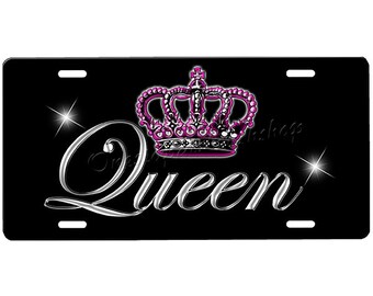 Queen License Plate | Etsy