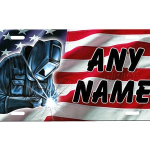 Welder License Plate - Etsy