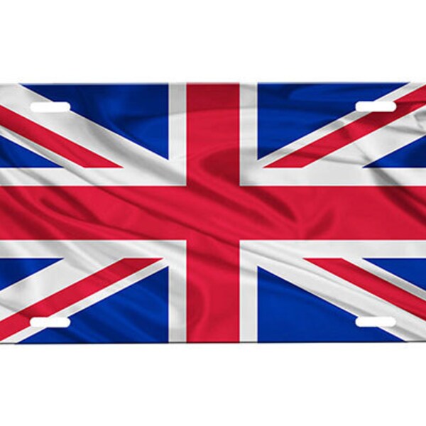 Union Jack License Plate - Etsy