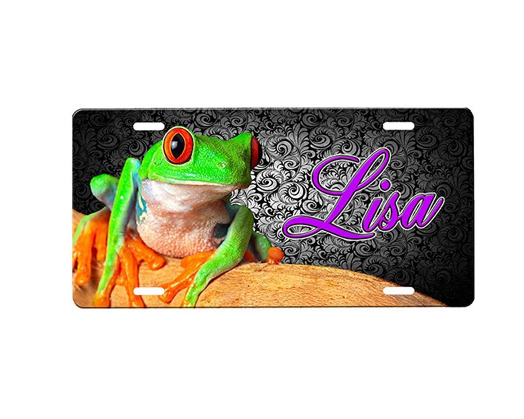 Frog License Plate - Etsy