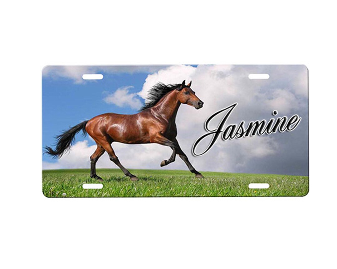 Horse License Plate - Etsy