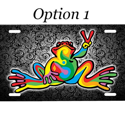 Peace Sign License Plate - Etsy