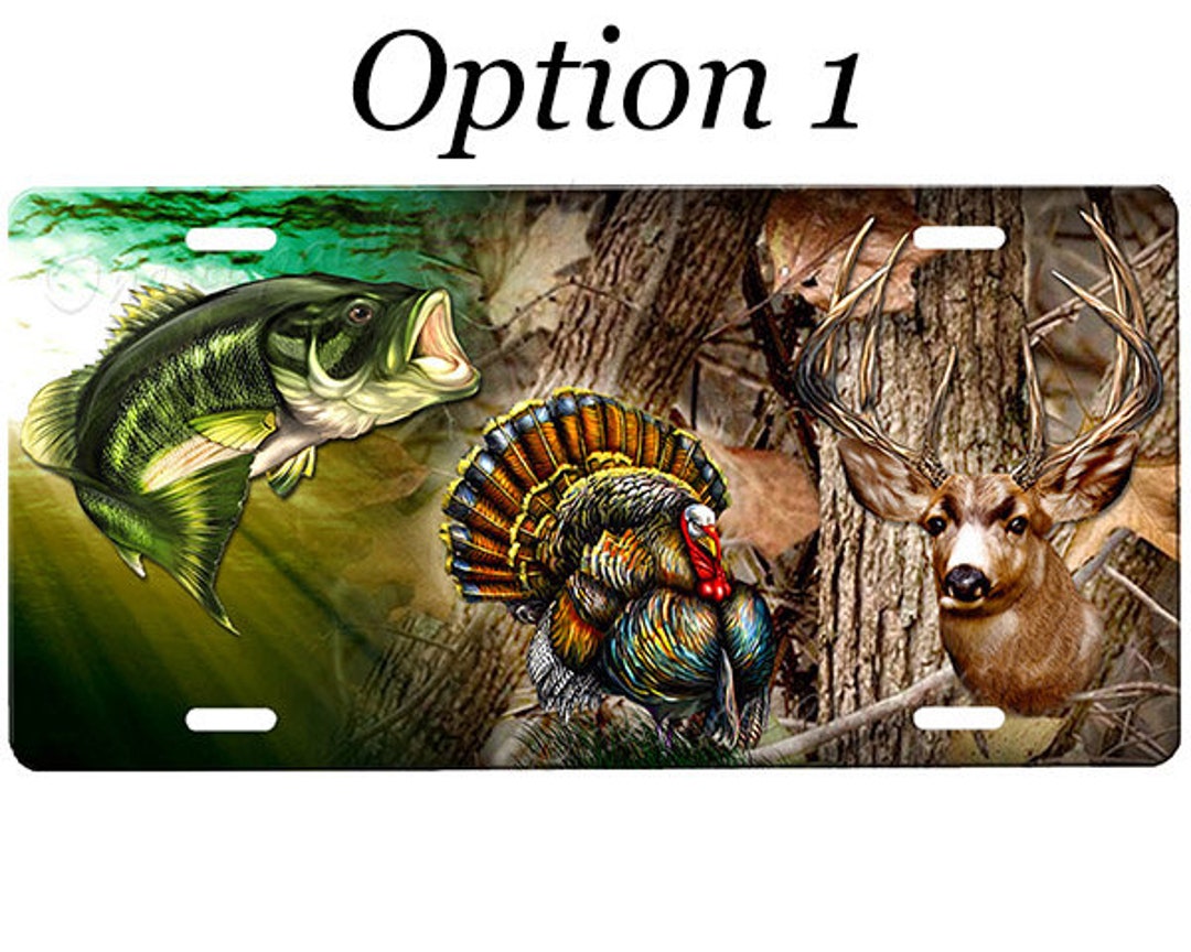 Hunting License Plate - Etsy