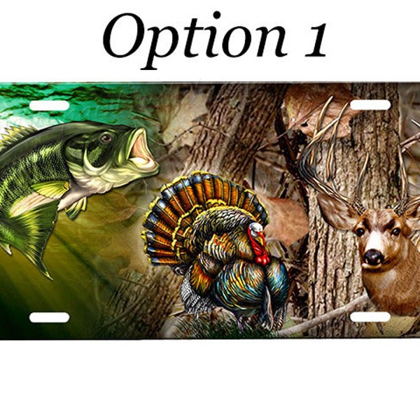 Hunting License Plate Png - Etsy