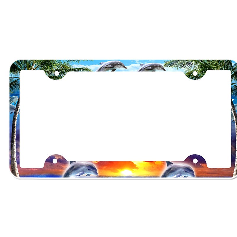 Ocean License Plate Frame - Etsy