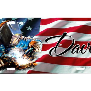 Welder License Plate - Etsy