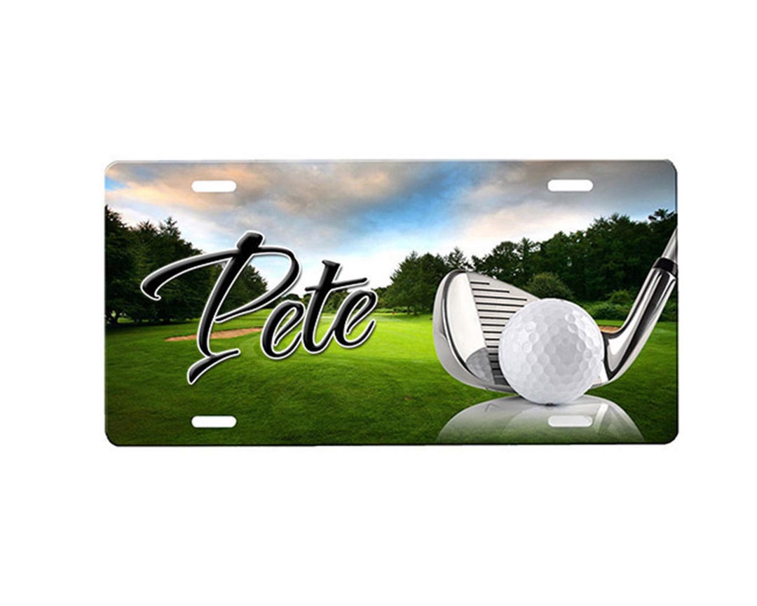 Golf License Plate - Etsy