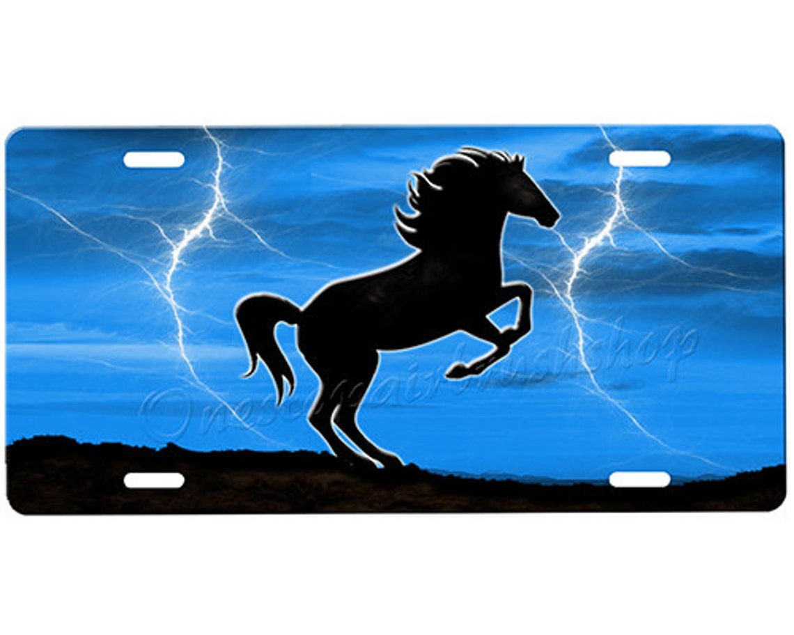 Horse License Plate - Etsy