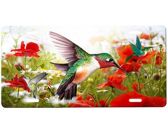 Hummingbird License Plate | Etsy