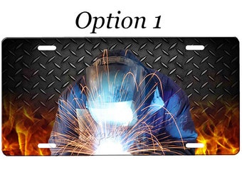 Welder License Plate | Etsy