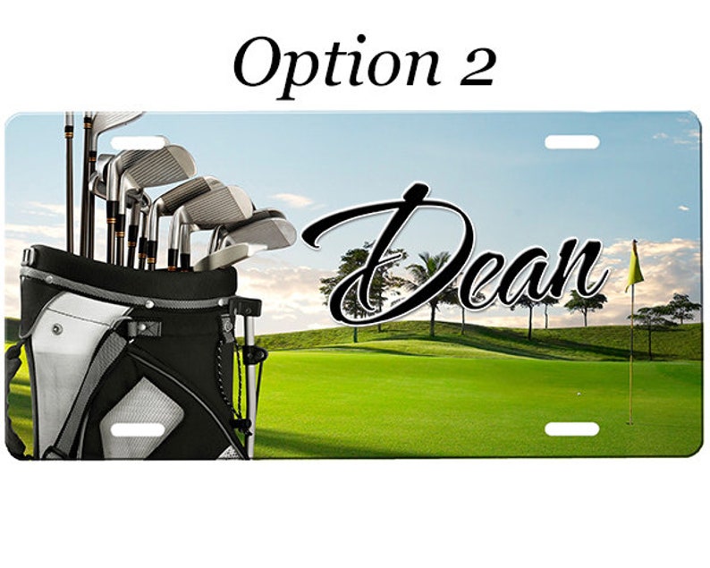 Golf License Plate - Etsy