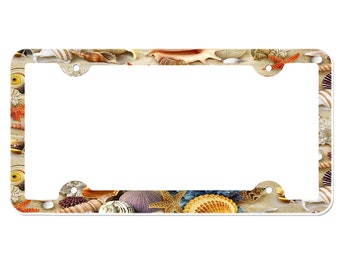 Nautical License Plate Frame - Etsy