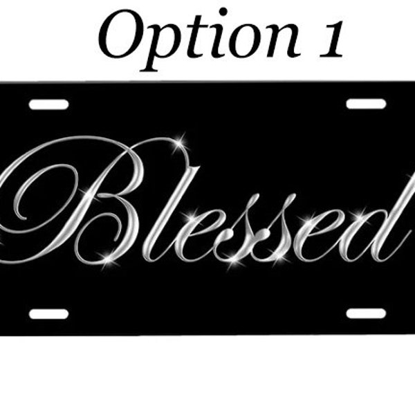 Christian Front License Plate - Etsy