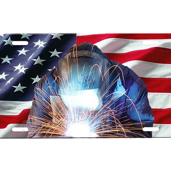 Welder License Plate - Etsy