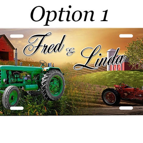 Farm License Plate Cow License Plate Front Car Tag Front - Etsy