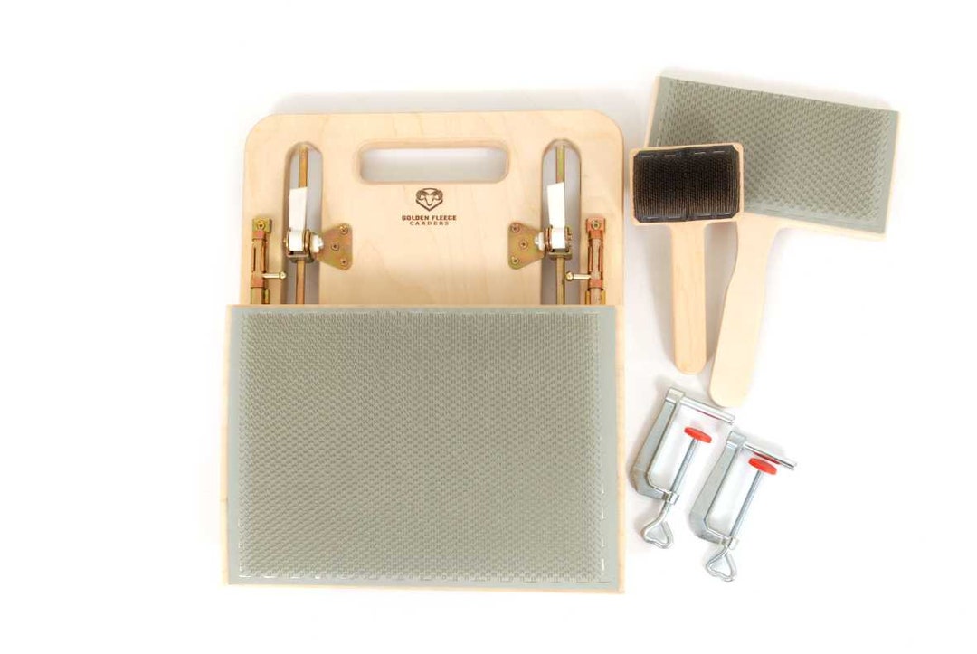 Blending & Carding Wool, Blending Board, Carding Board, Table Carder ...