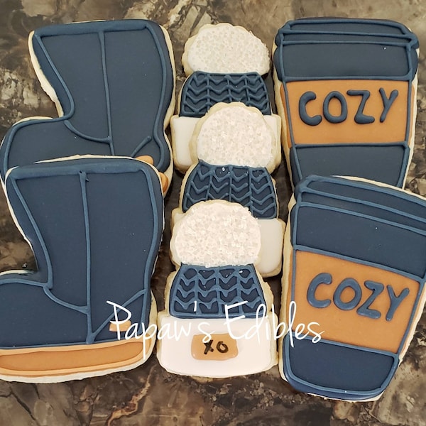 Winter Sugar Cookies - Etsy