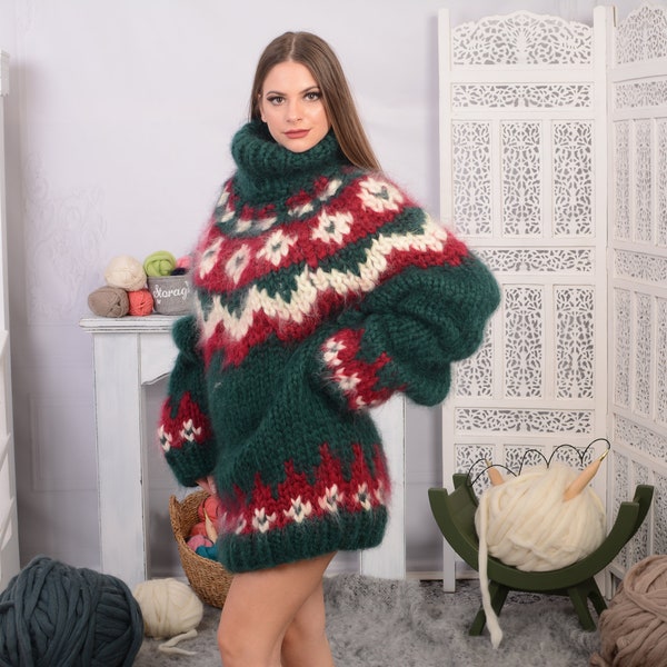 Huge Mohair Sweater - Etsy