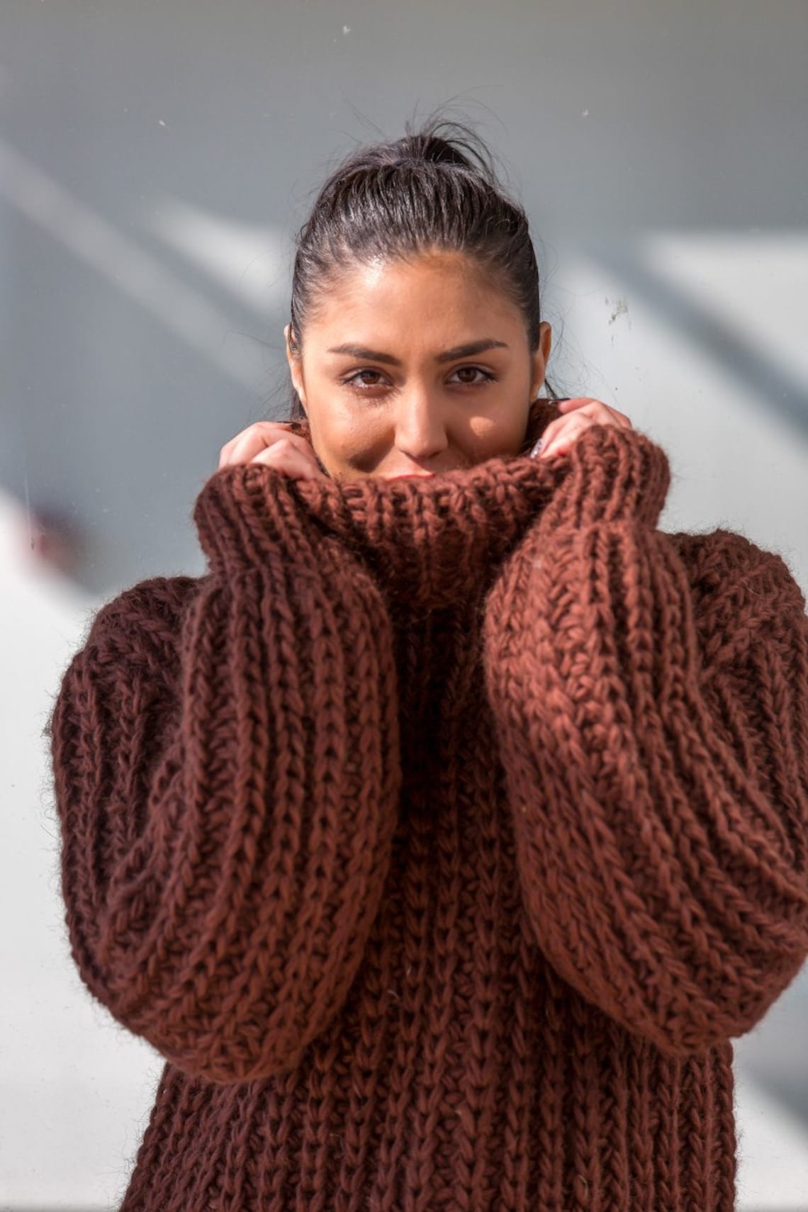 Women's Wool Sweater Wool Sweater Long Sweater Wool | Etsy