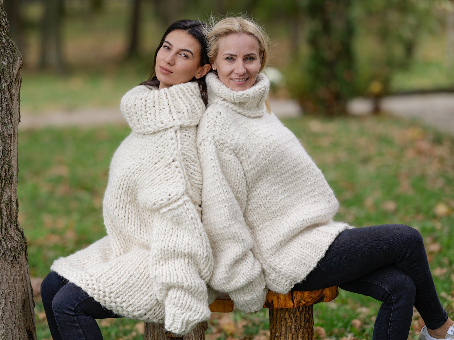 Very Heavy 100 % Alpaca Sweater Mega Thick Jumper T1128 | Etsy