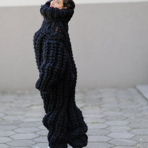 16 Strands Wool Catsuit , 100 % Wool Hand Knitted Woolen Catsuit With ...