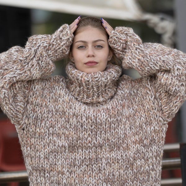 Heavy Wool Sweater - Etsy