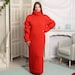 Red Wool Dress Knit Sweater Dress Turtleneck Maxi Dress - Etsy