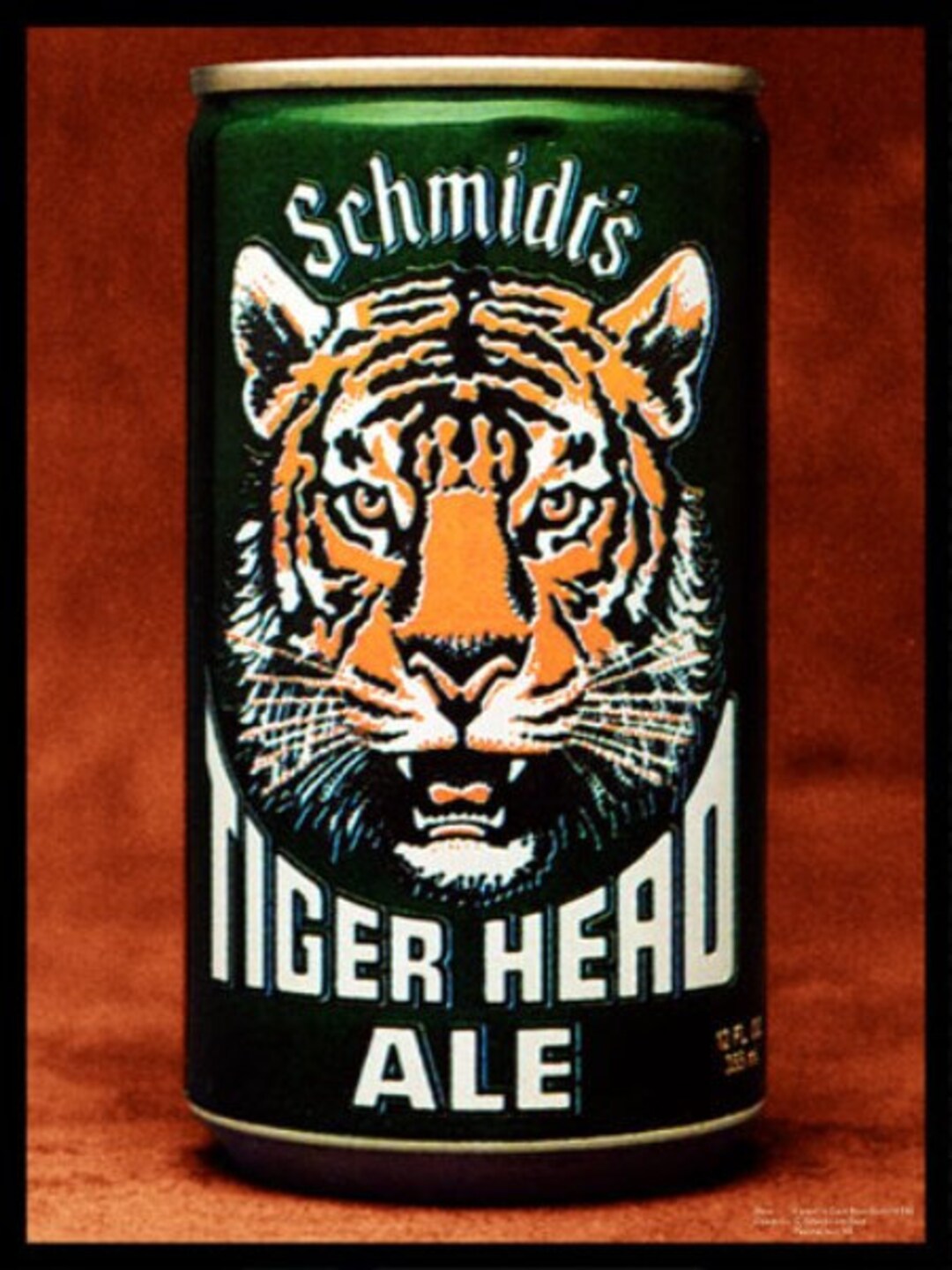 Beer Cans - Schmidt's - Tiger Head Ale (1978) Canvas Art Poster 18"x 24 ...