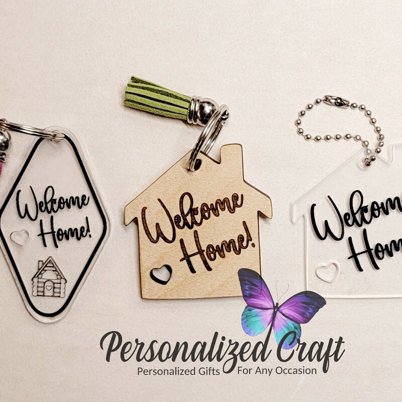 Realtor Keychain - Etsy