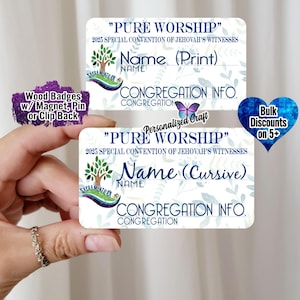 Jw 2025 Name Badge - Etsy