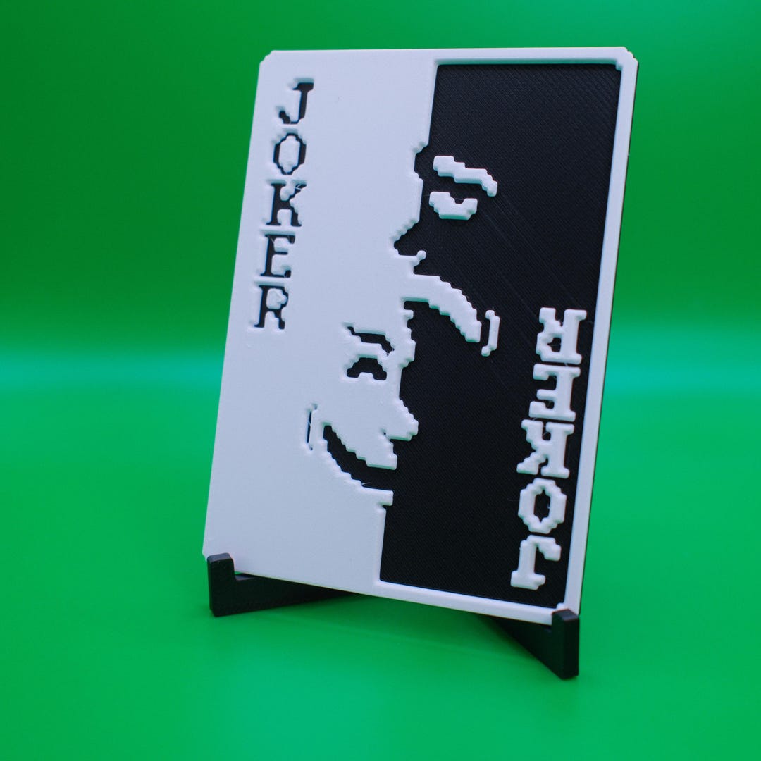 Balatro - Sock & Buskin Joker - Physical 3D Card - Etsy