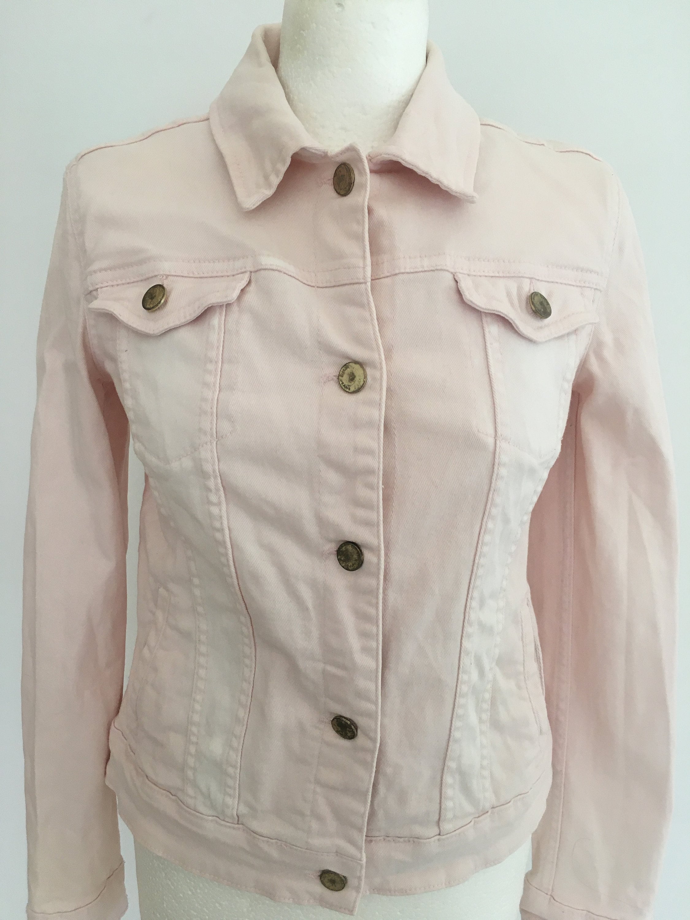 Chaqueta vaquera rosa/ cazadora tejana rosa / chaqueta rockera | Etsy