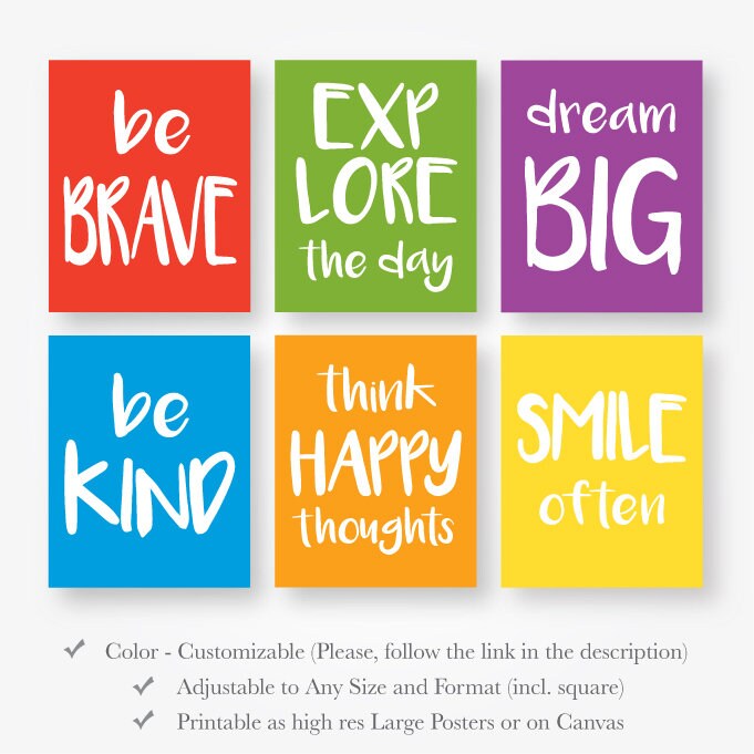 Art & Collectibles Prints Digital Prints Colorful Printable Instant ...